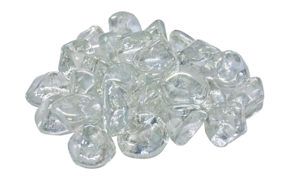 CLEAR 10 LB. PACKAGE OF DIAMOND NUGGETS