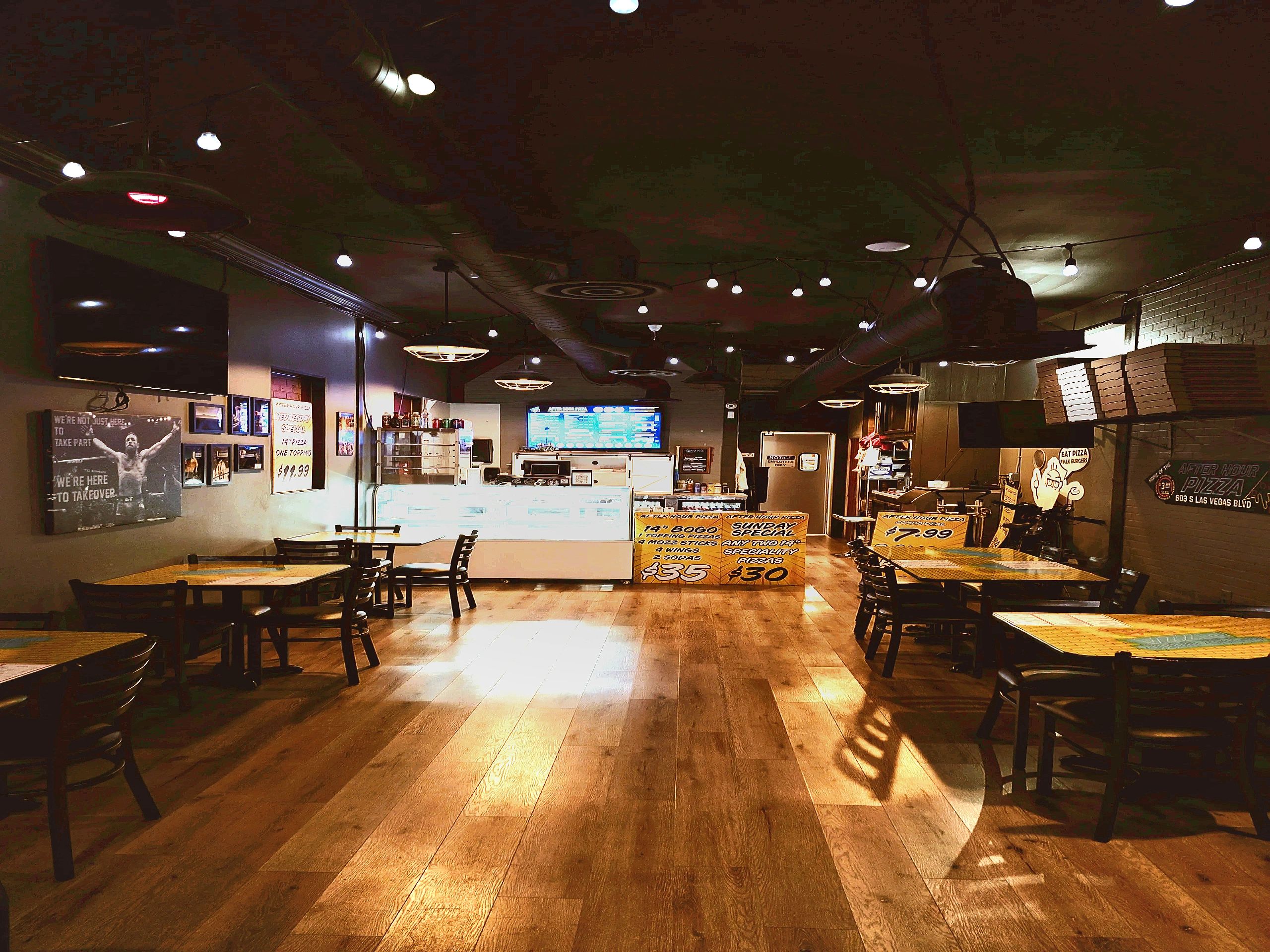 After Hour Pizza Menu - Late Night Deals & Flavors