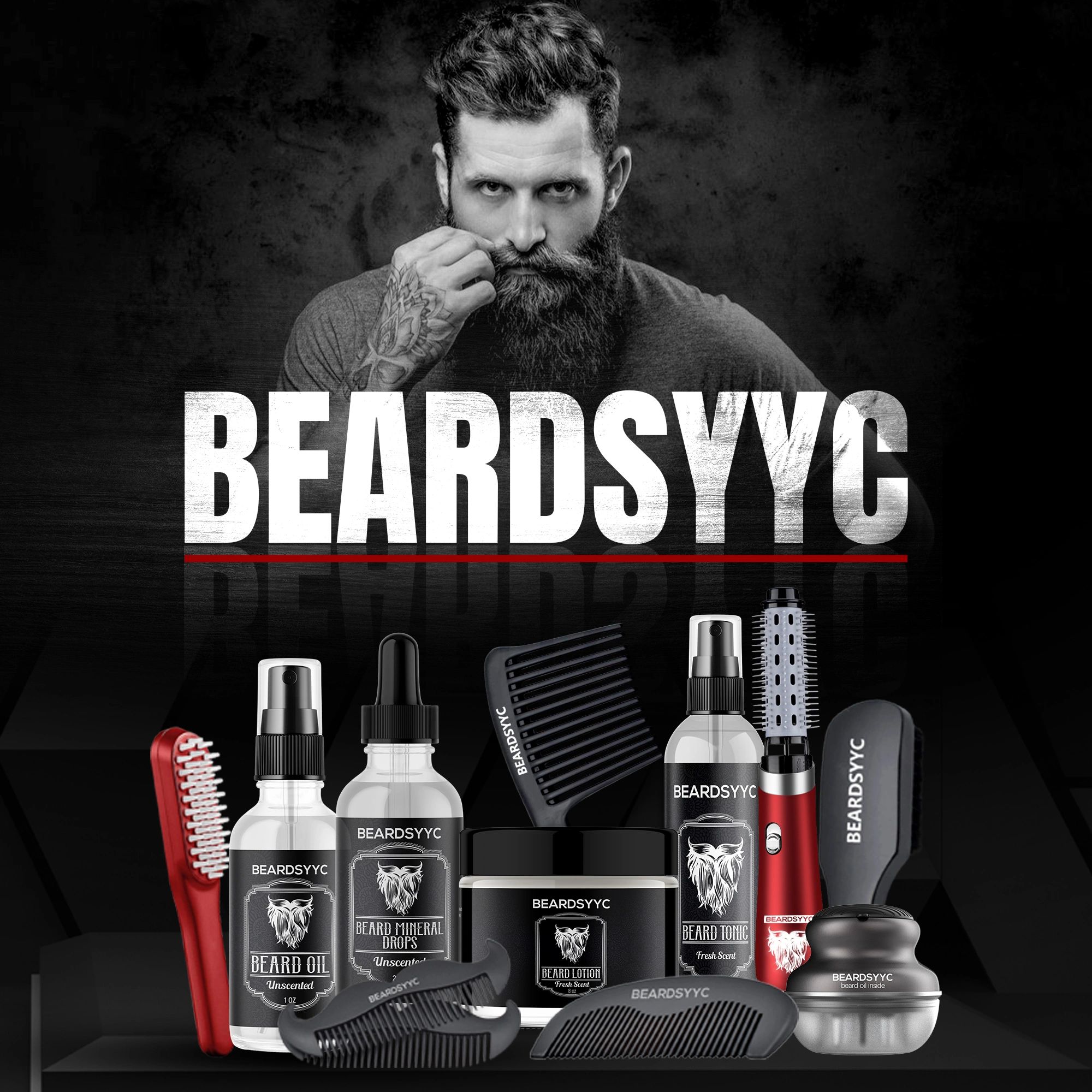 BEARDSYYC BEARD PRODUCTS | BEARD & SKIN MENS GROOMING