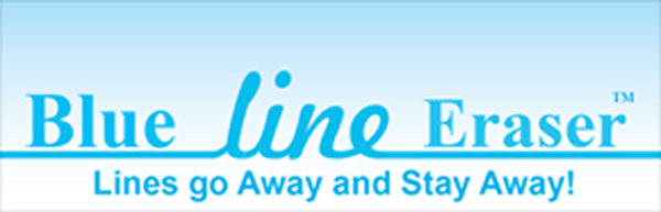 Blue Line Eraser