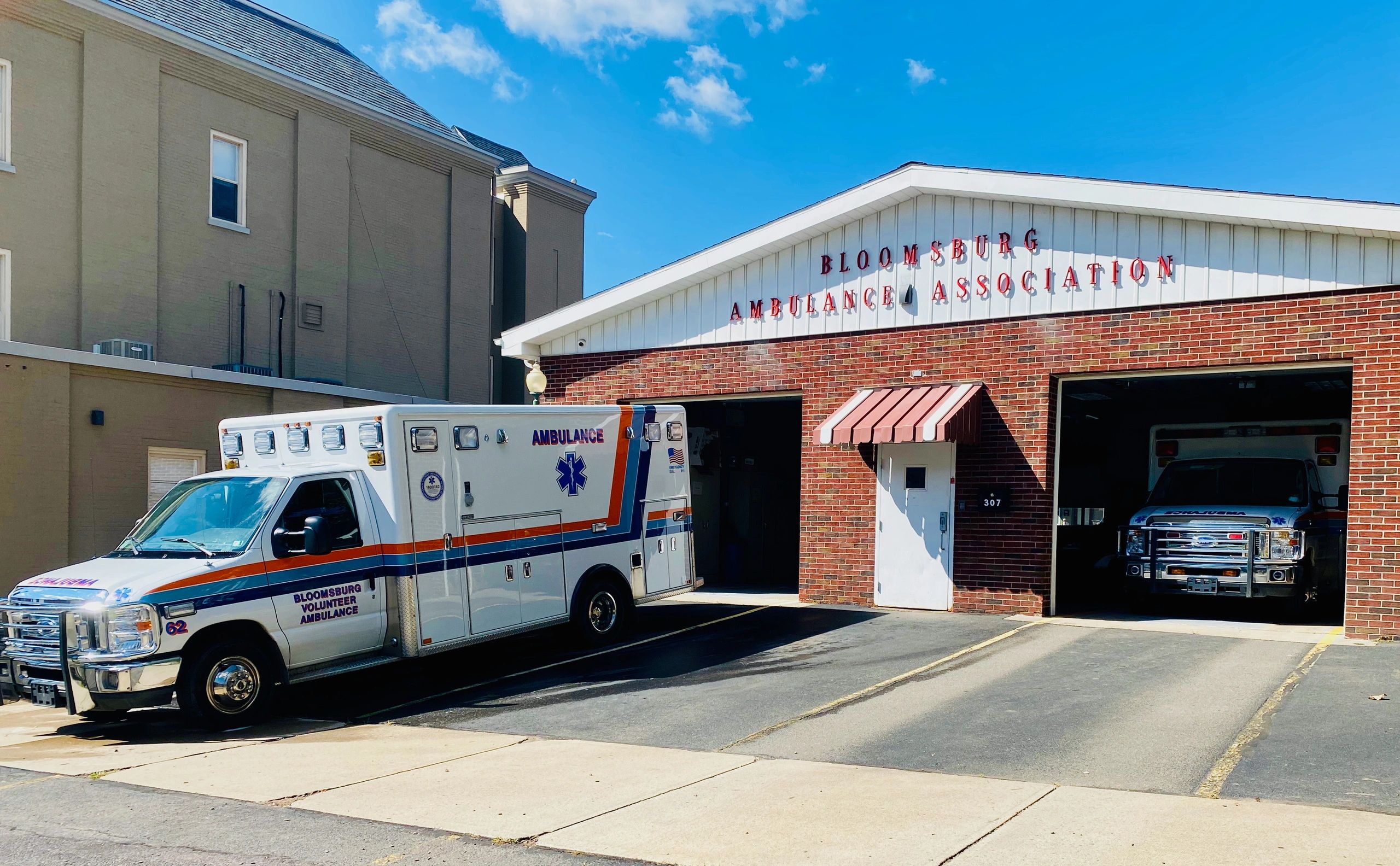 Bloomsburg EMS - Ambulance and EMS - Bloomsburg, Pennsylvania