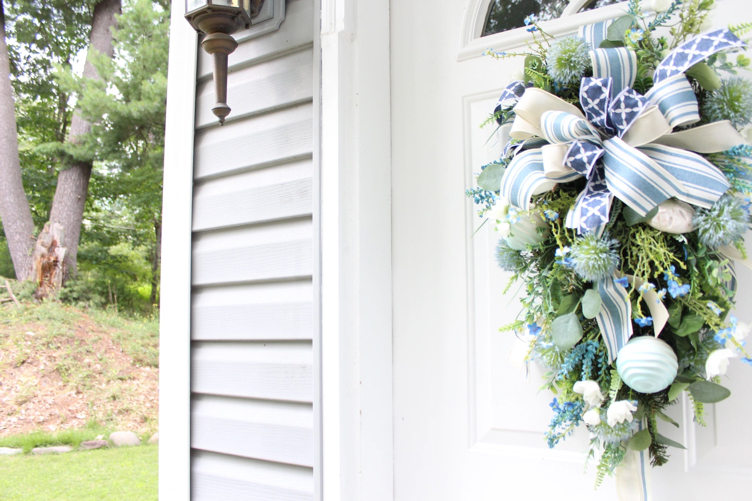Elegant Beach Swag Wreath