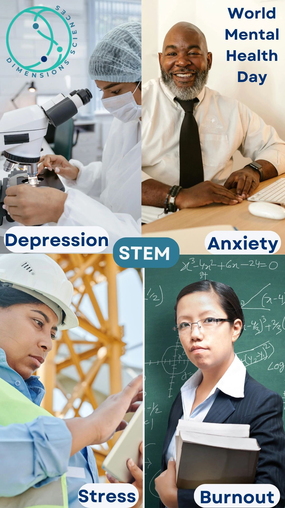 Mental Health and Representation in STEM Careers: Let’s Talk