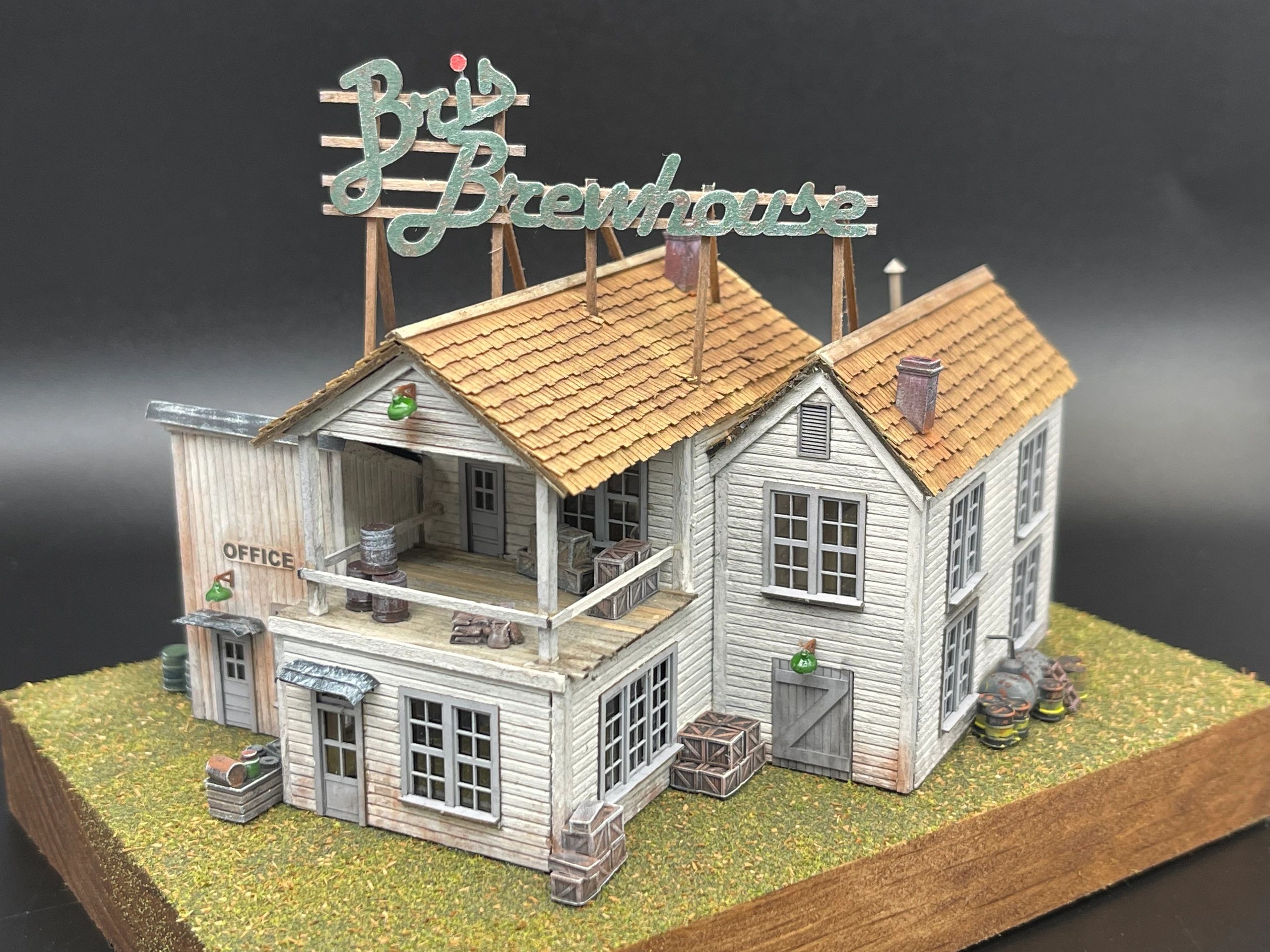 Laser Cut Wood Structures - Mudd Creek Models