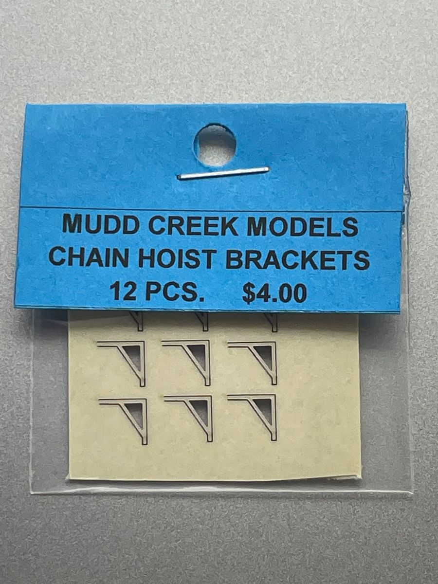 Chain / Rope Hoist Brackets N-Scale DT-015