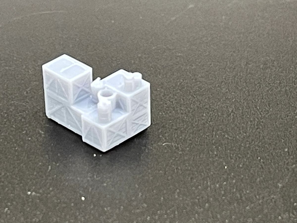 Wood crates with top clutter DT-022N-01