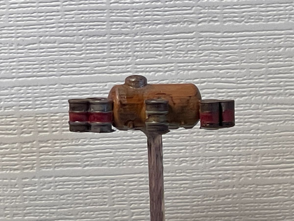 Propane Tank with 55 gallon Drums, N-Scale DT-026N-01