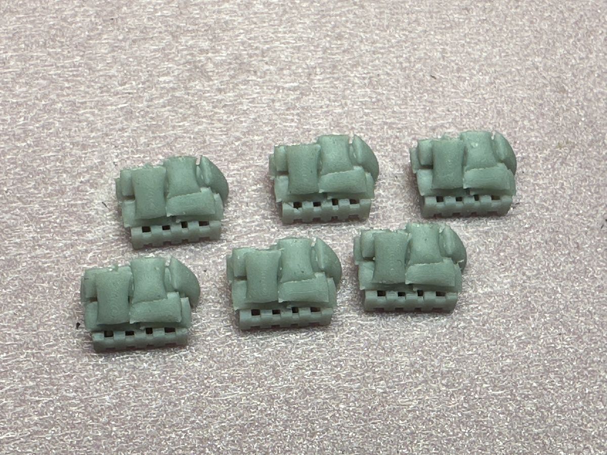 Sacks on Skids N Scale DT-049N-06