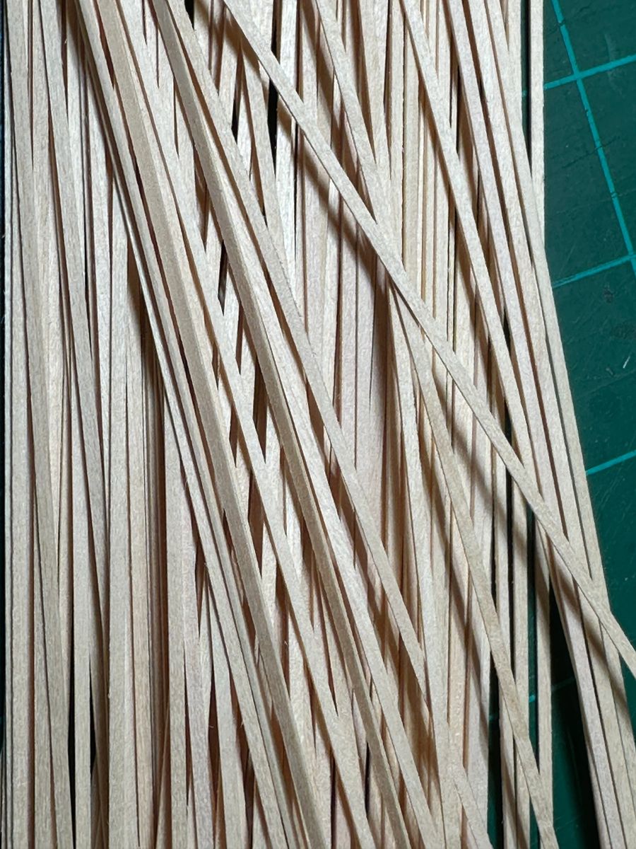 Scale Strip wood WD-005 2”x8” HO Scale