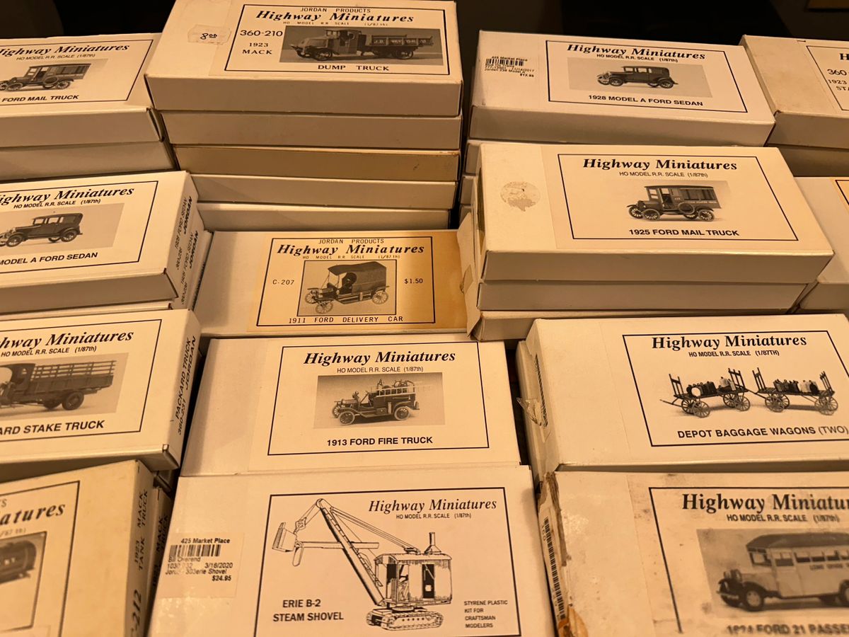 HO Scale Jordan Vehicles