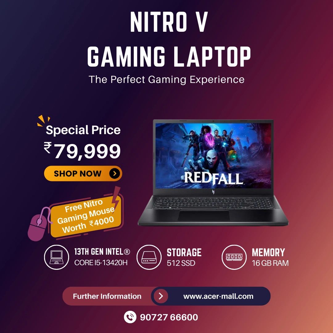 Nitro V i5 13th Gen / RTX 4050
