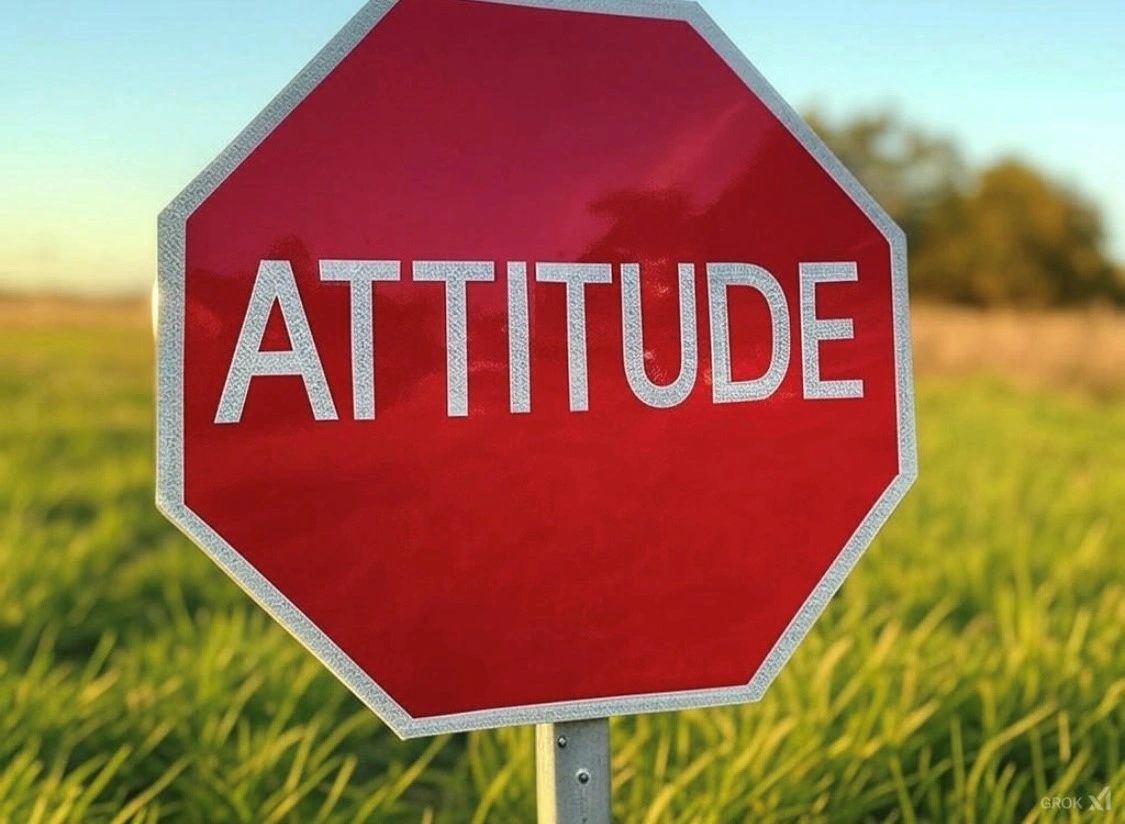 Can't Control What Happens; You Can Always Control Your Attitude