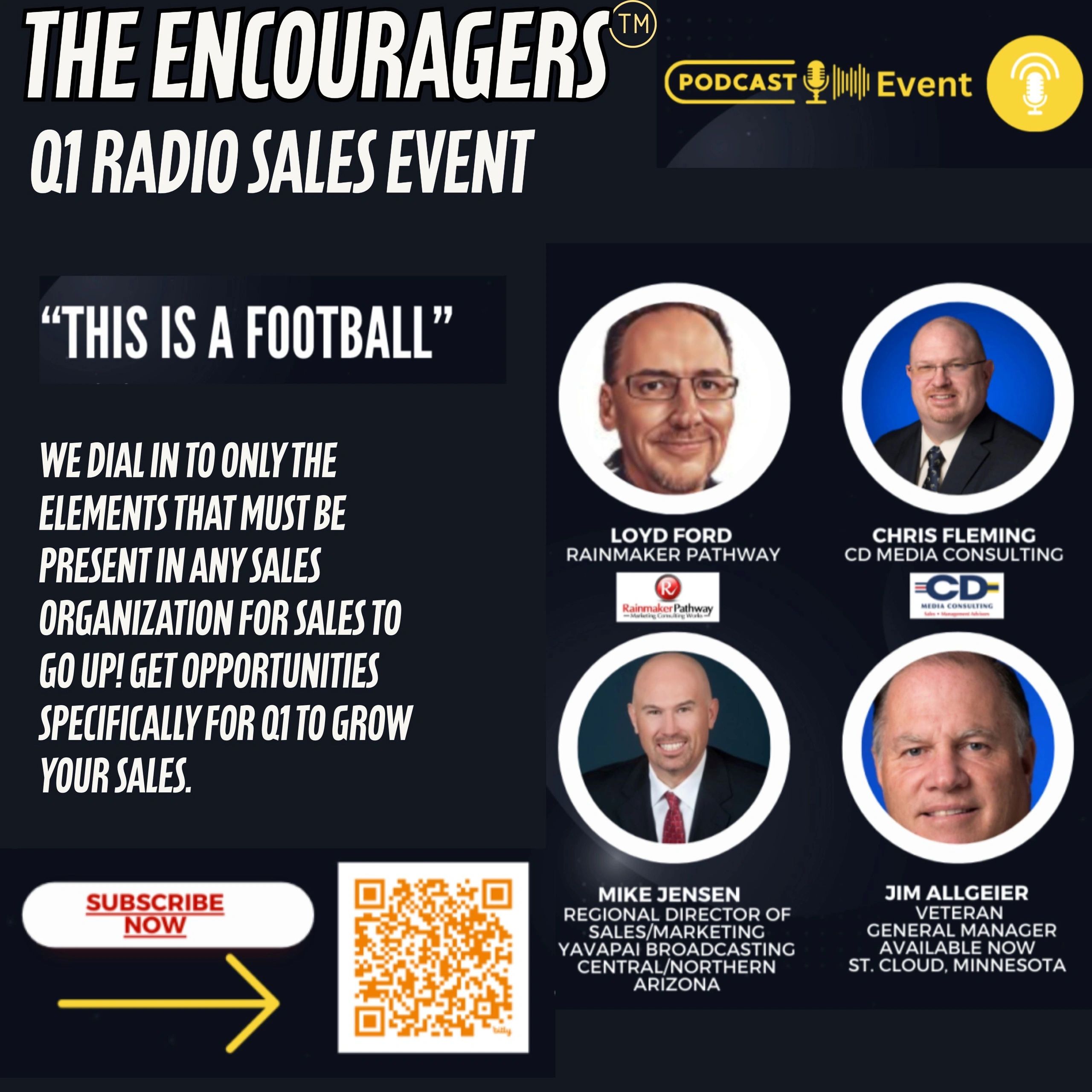 The Q1 Radio Sales Event: "This Is A Football"