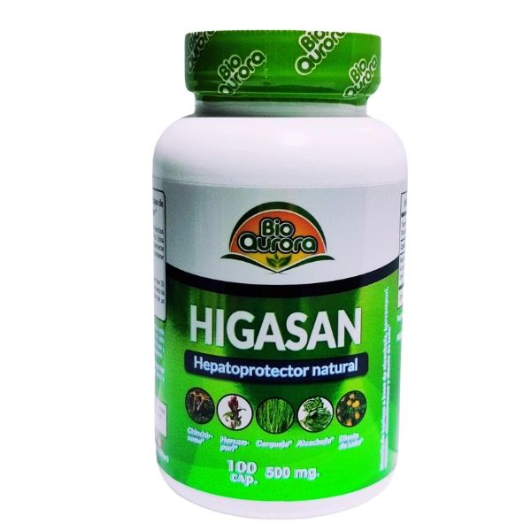 Cápsulas de Higasan x 100 unidades Bioaurora