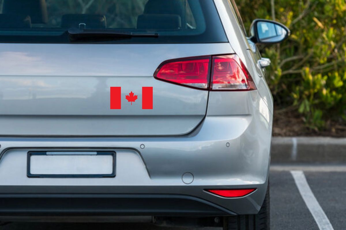 Canada Flag Decal