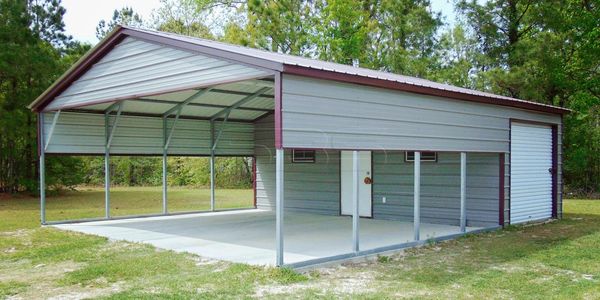 Samson Steel Structures - Rv Carport, Metal Garages, Metal Carports