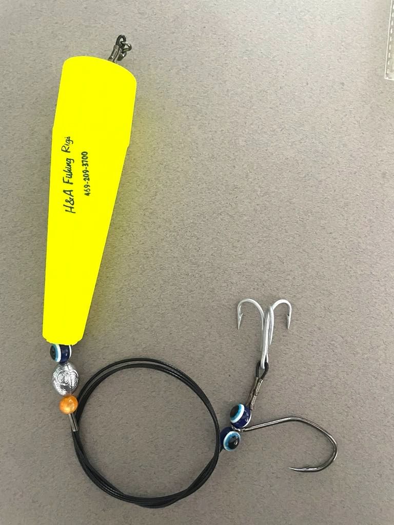 Floating Alligator Gar Rig