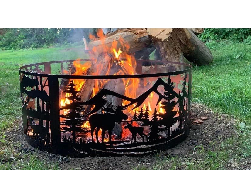 Custom Fire Rings | Metal Signs - Arrowhead Metal Works