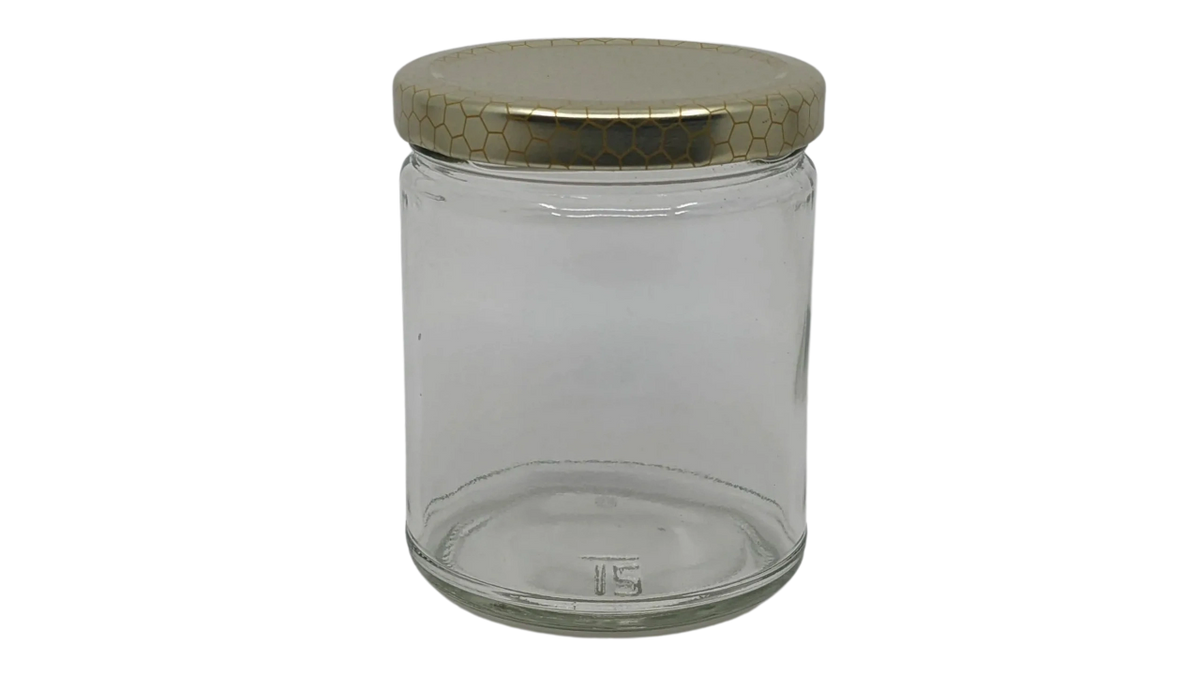 250 ml / 330 gram - Panel Jar with Lid
