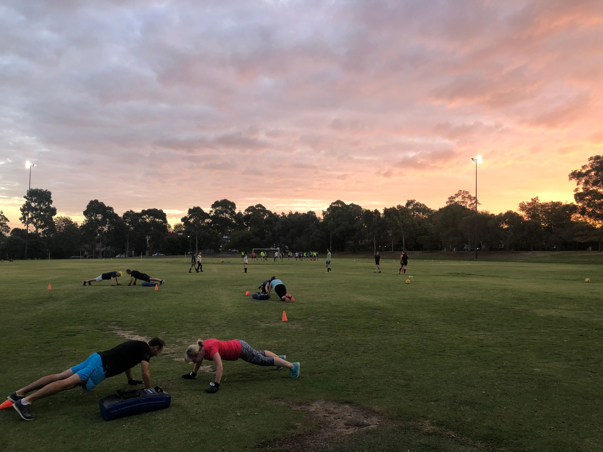 Park Fitness Training - Outdoor Training, Boot Camp