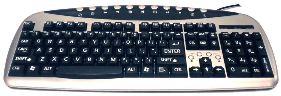 Large Print Keyboard
