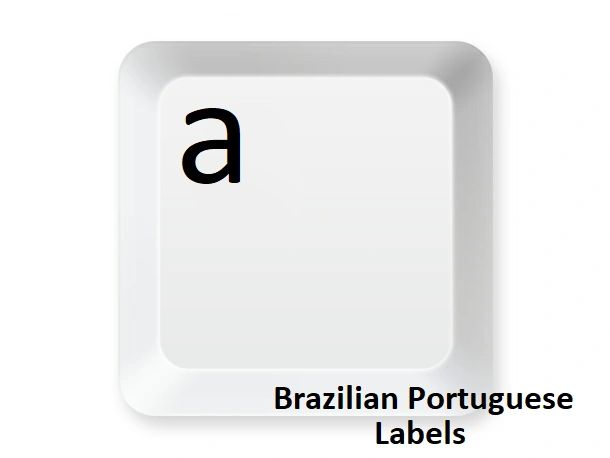 Brazilian Keyboard Labels