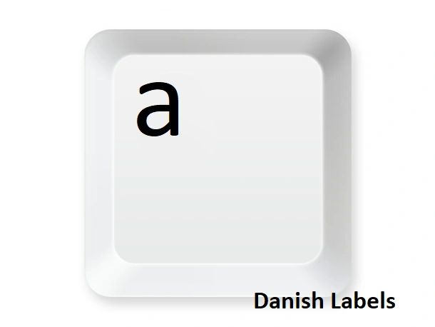 Danish Keyboard Labels