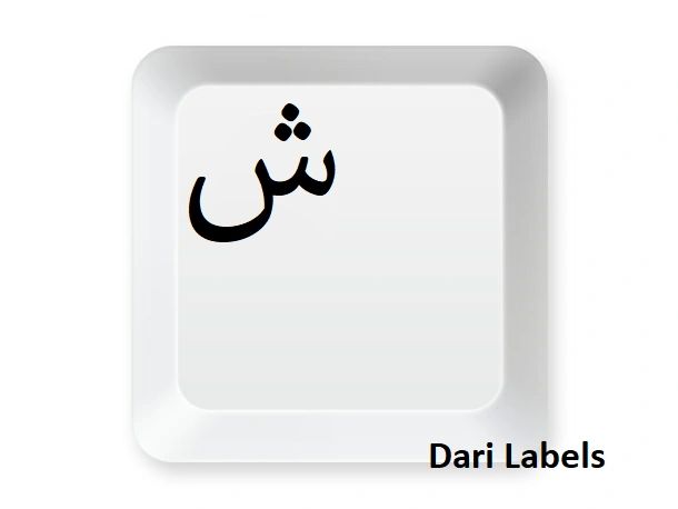 Dari Keyboard Labels