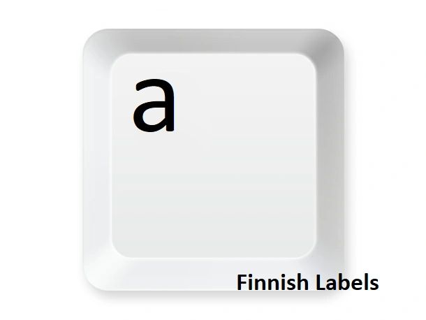 Finnish Keyboard Labels