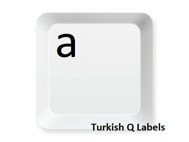 Turkish Keyboard Labels