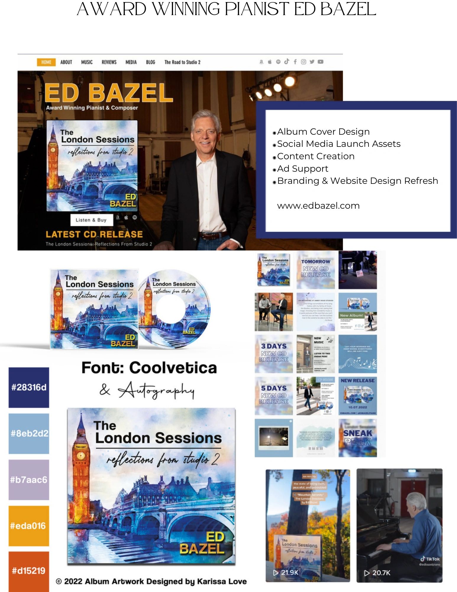 Full Spectrum Design | Ed Bazel - Award Winning Pianist