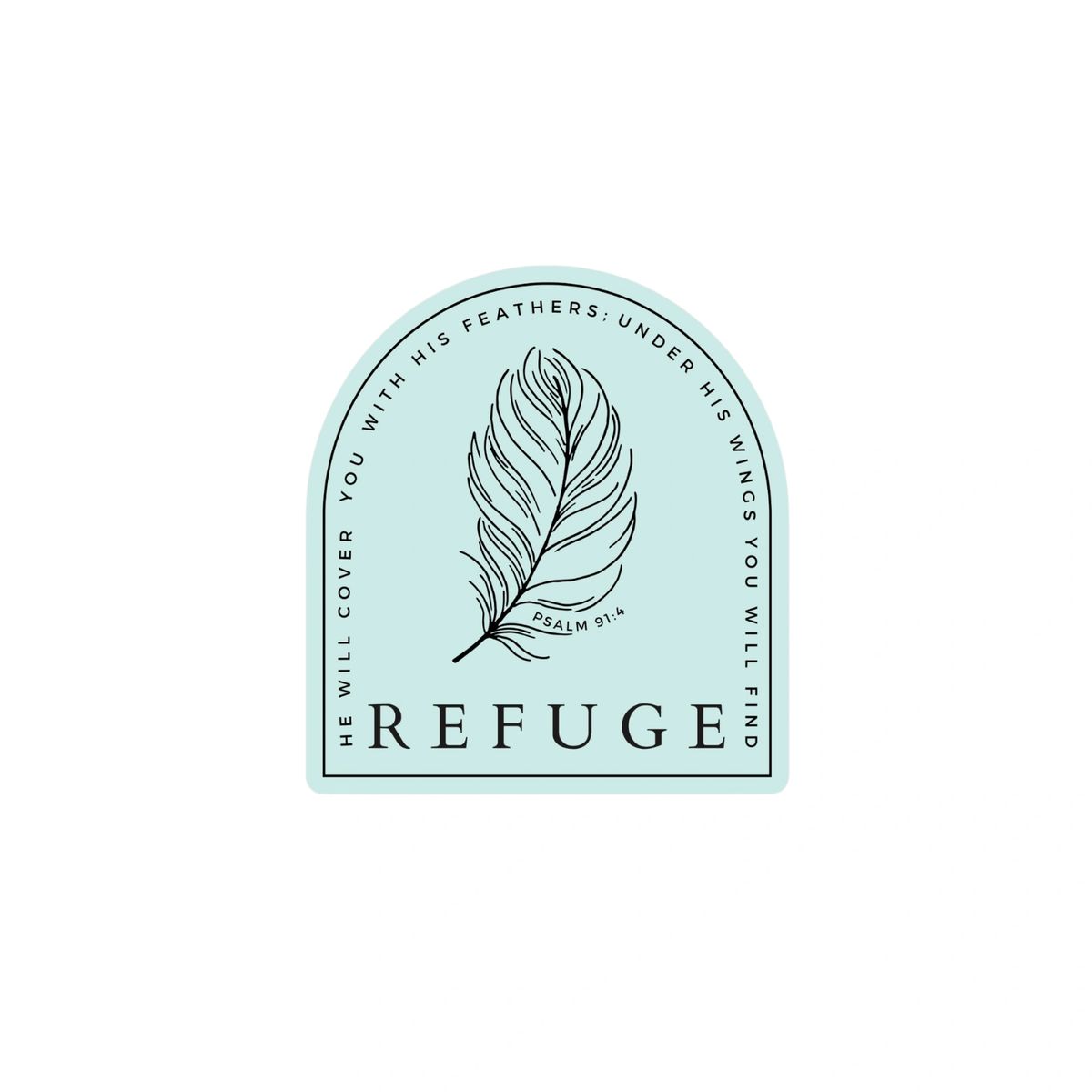 Refuge Sticker