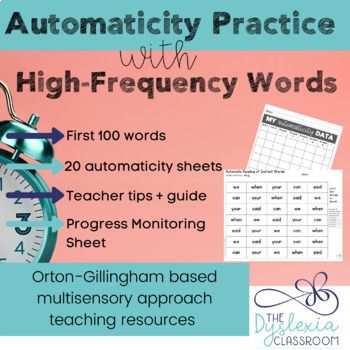 Automaticity Practice with High-Frequency Words