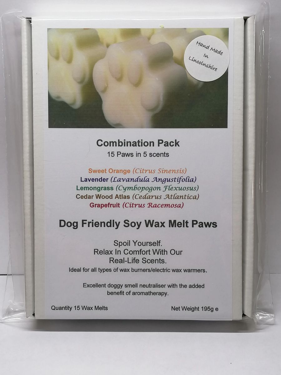 Combination Pack (15 Paws in 5 Scents)Recommended