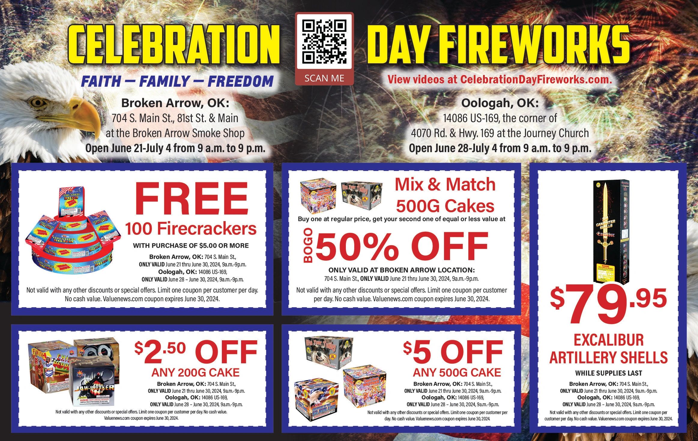 FIREWORKS SPECIALS