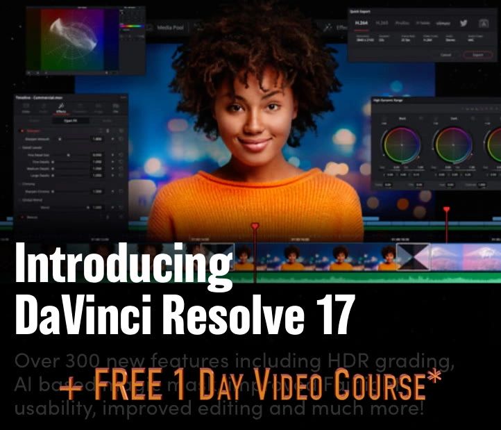 DaVinci Resolve Studio with USB License Serial Code