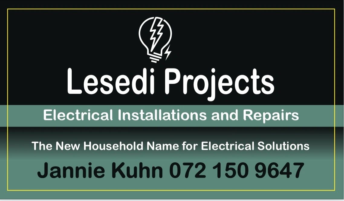 Lesedi Projects - Premier Electrical Services and supplies in South Africa