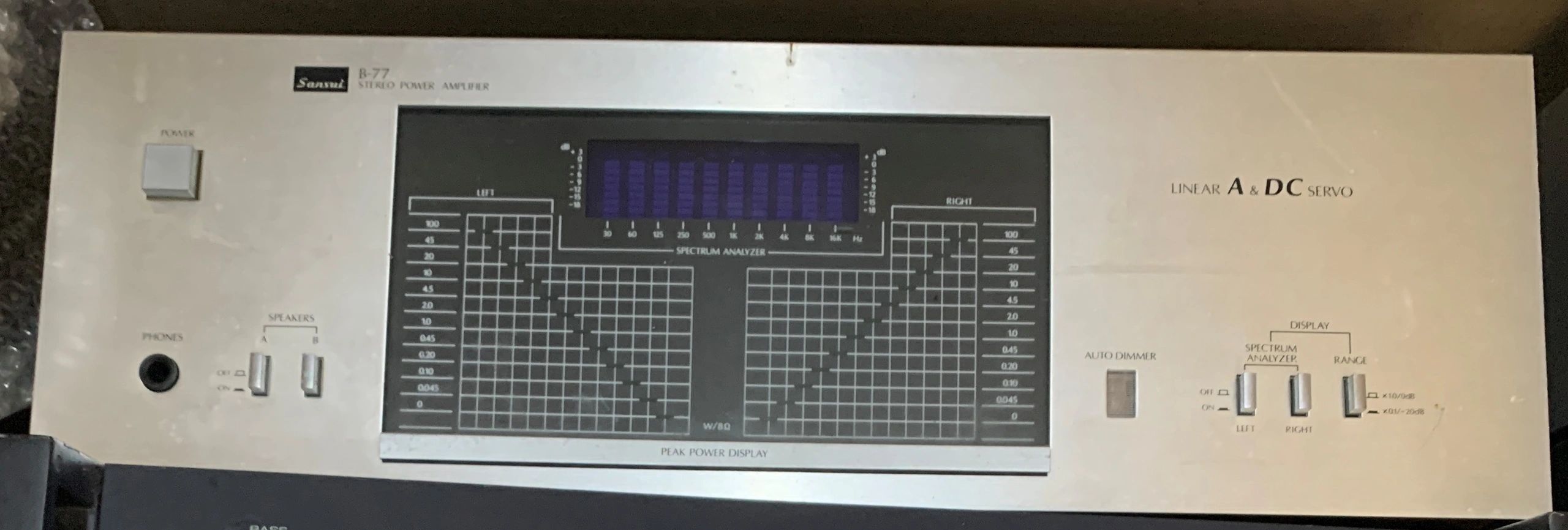 Sansui B-77 - Head banging (but not in a good way...)