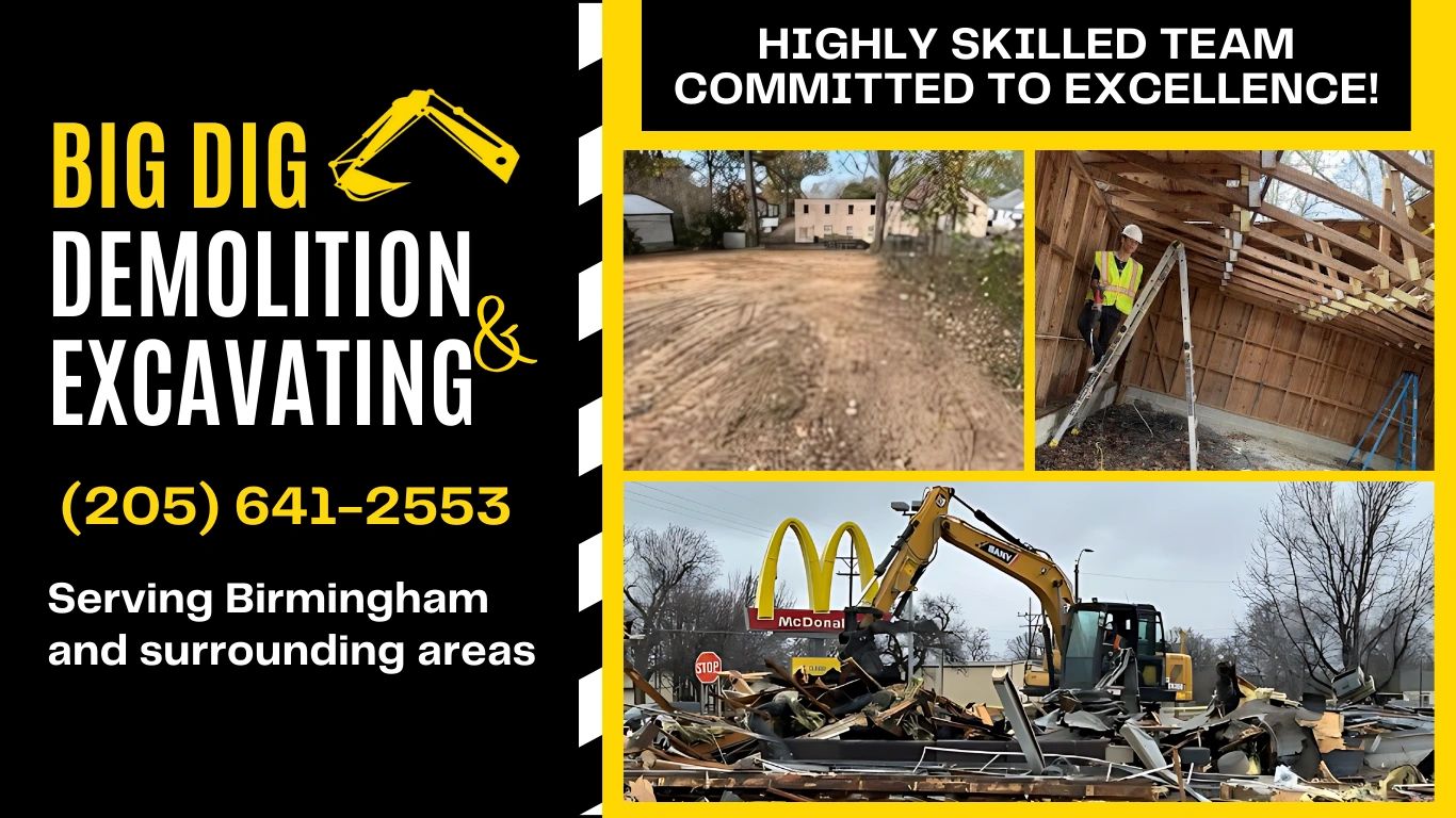 Big Dig Demolition and Excavating | Birmingham, AL | Demolition and ...