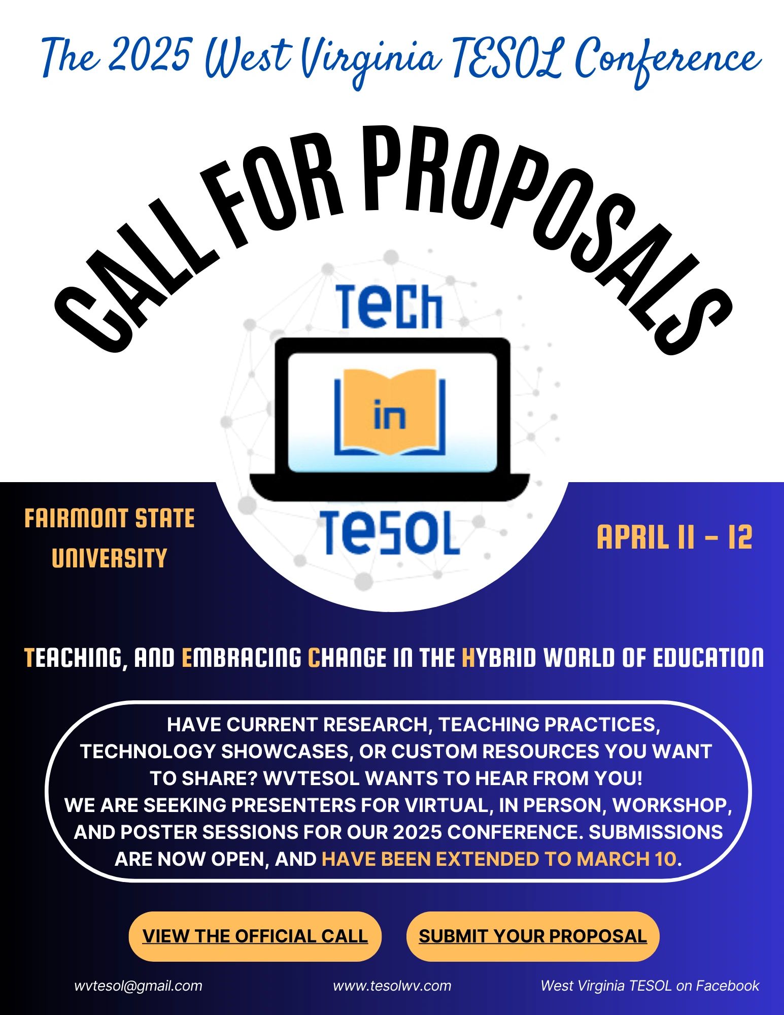 2025 Call For Proposals
