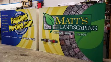 TEMPORARY SIGNS SAMPLES