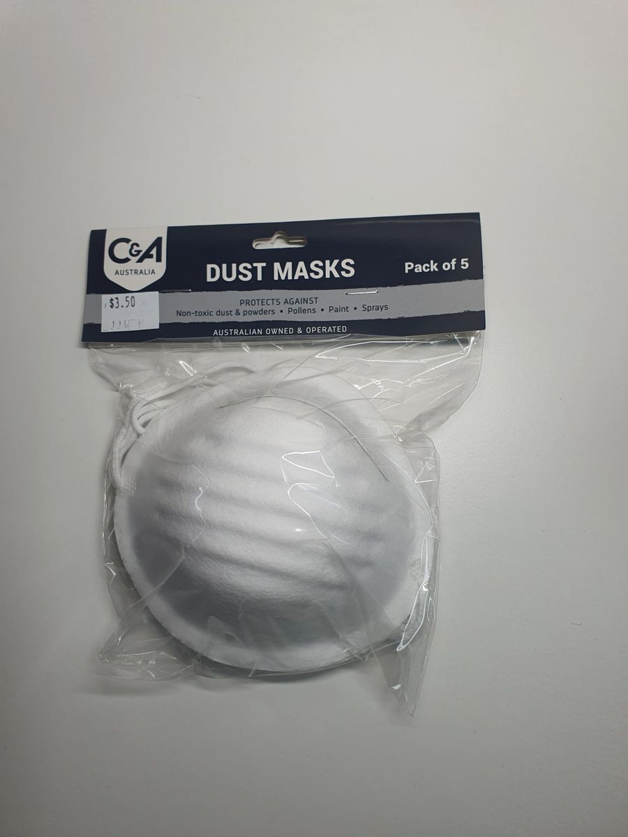 Dust Mask 5 Pack