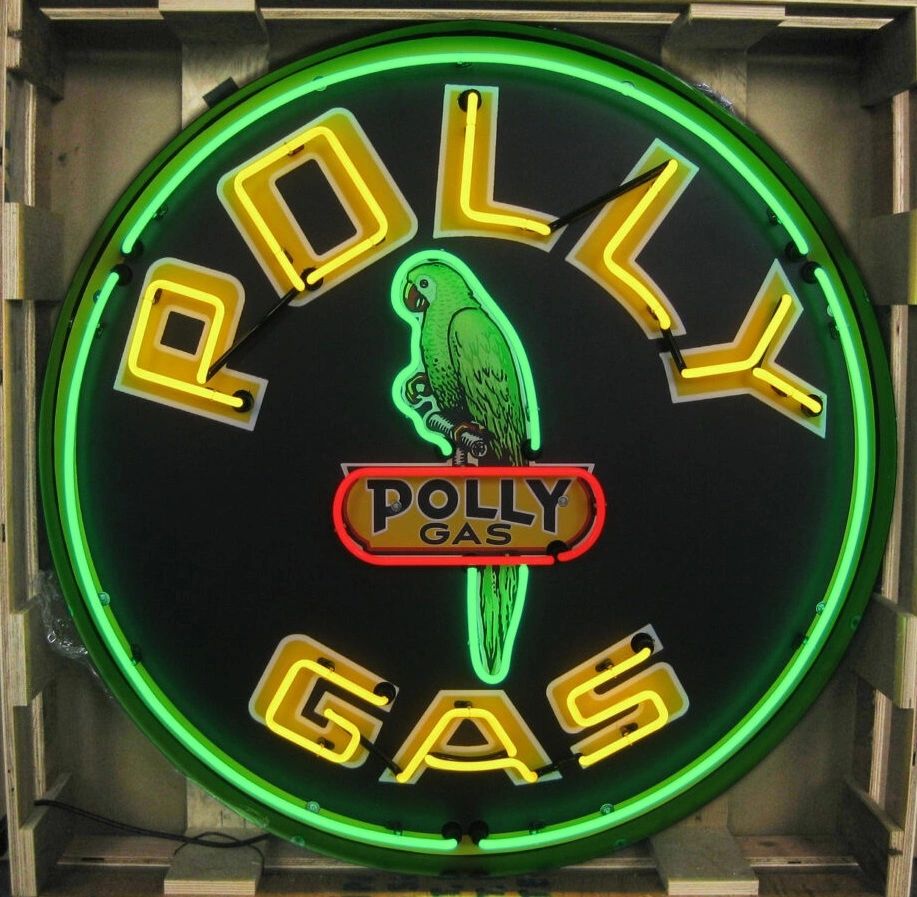 Neonetics 36" Polly Gas Neon Sign in Steel Can - FREE US SHIPPING ...