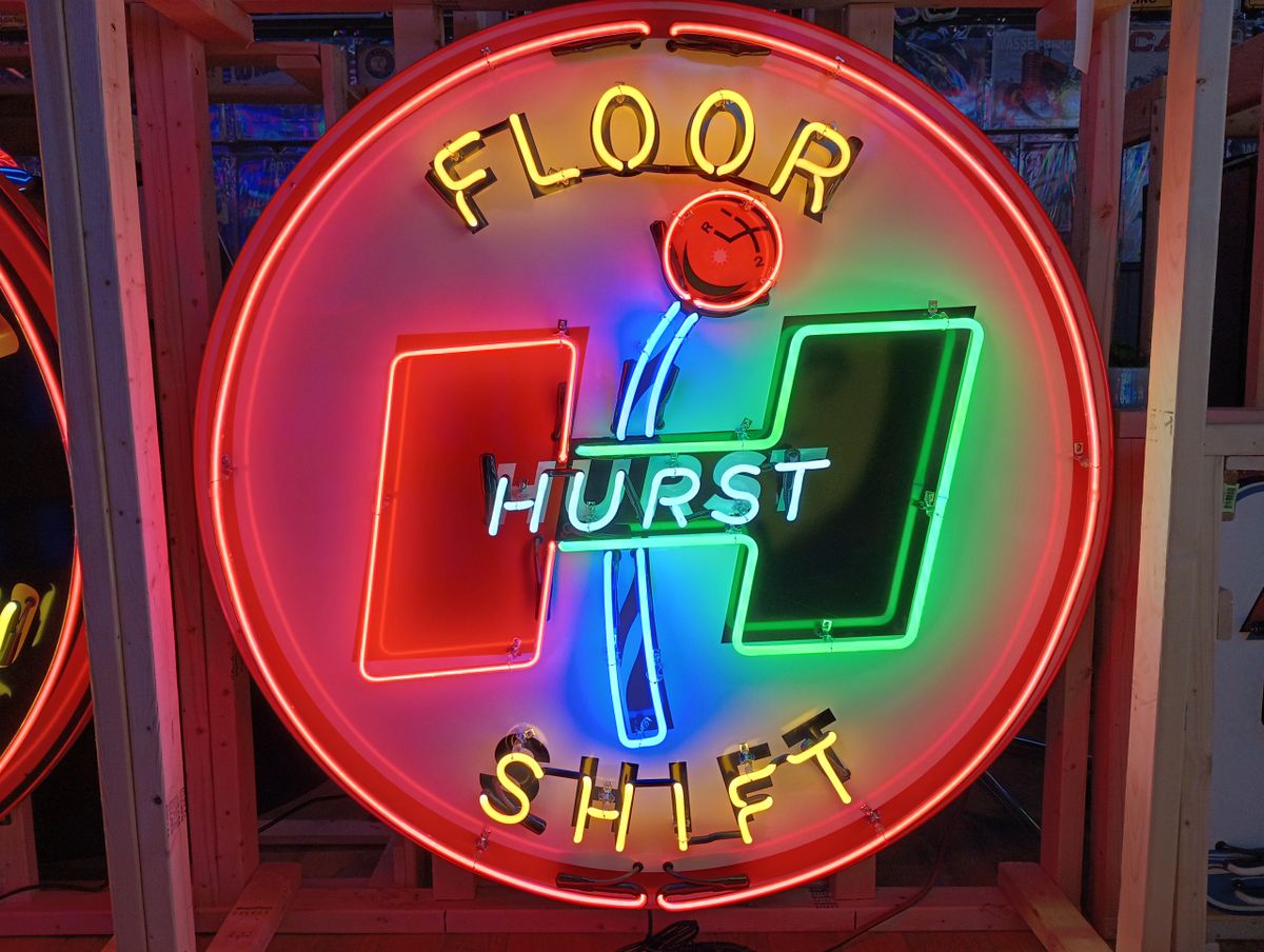 48" Hurst Floor Shift Neon Sign