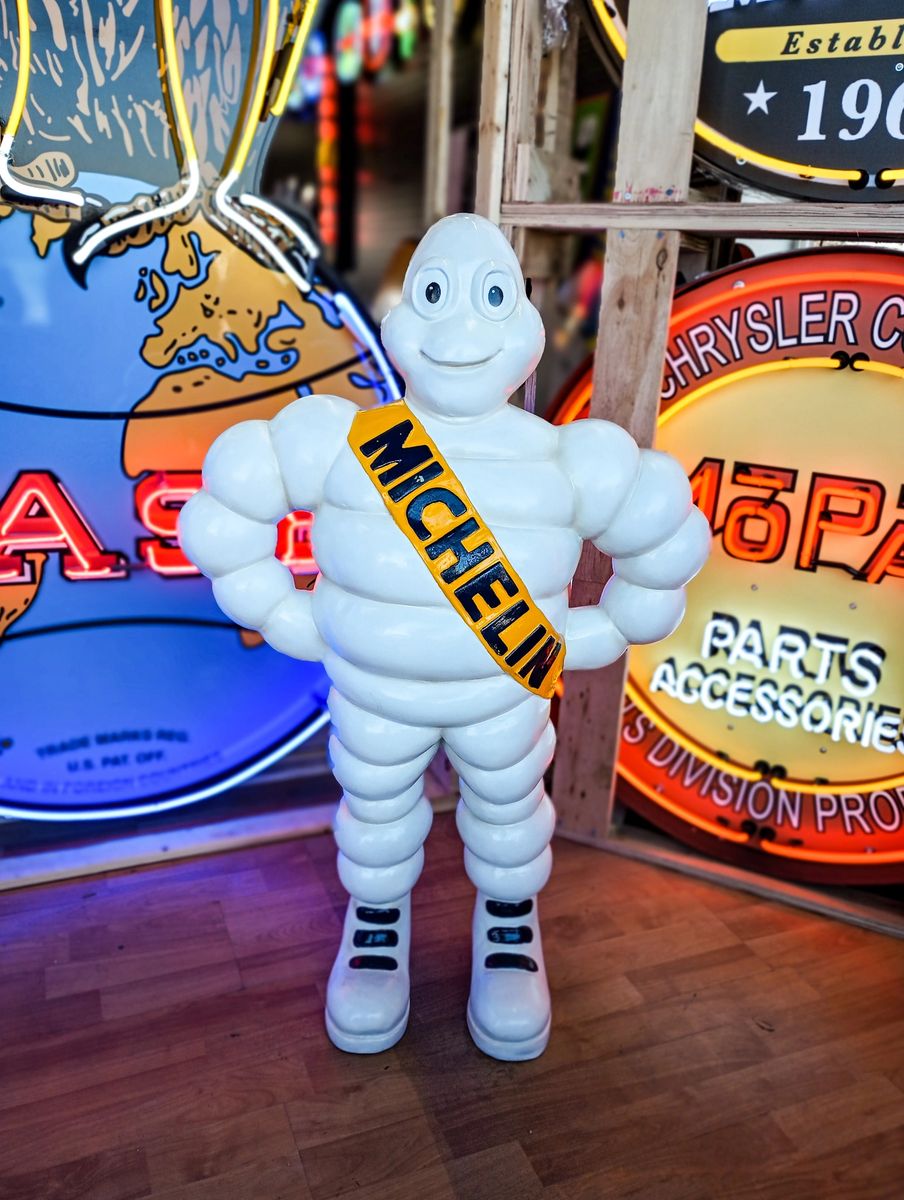 3 foot Michelin Man Statue Tire Advertising Statues