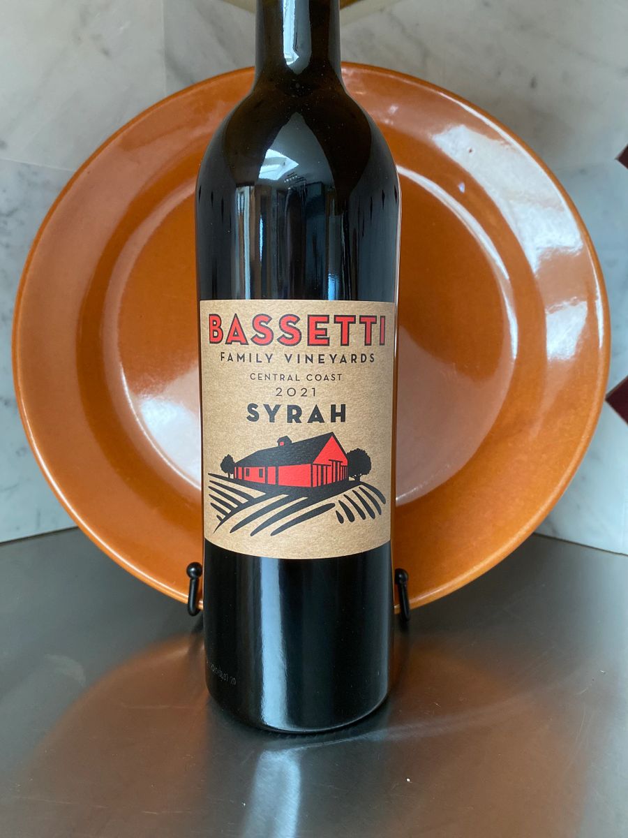 2021 Bassetti Estate Syrah-