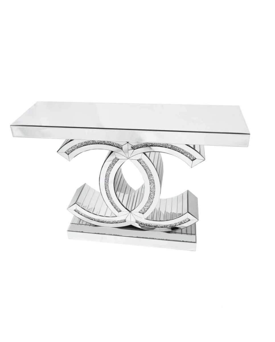 Glam Diamond console table