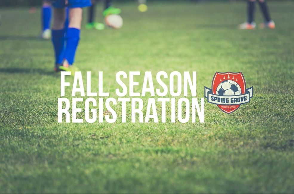 Registration | Spring Grove Soccer Association