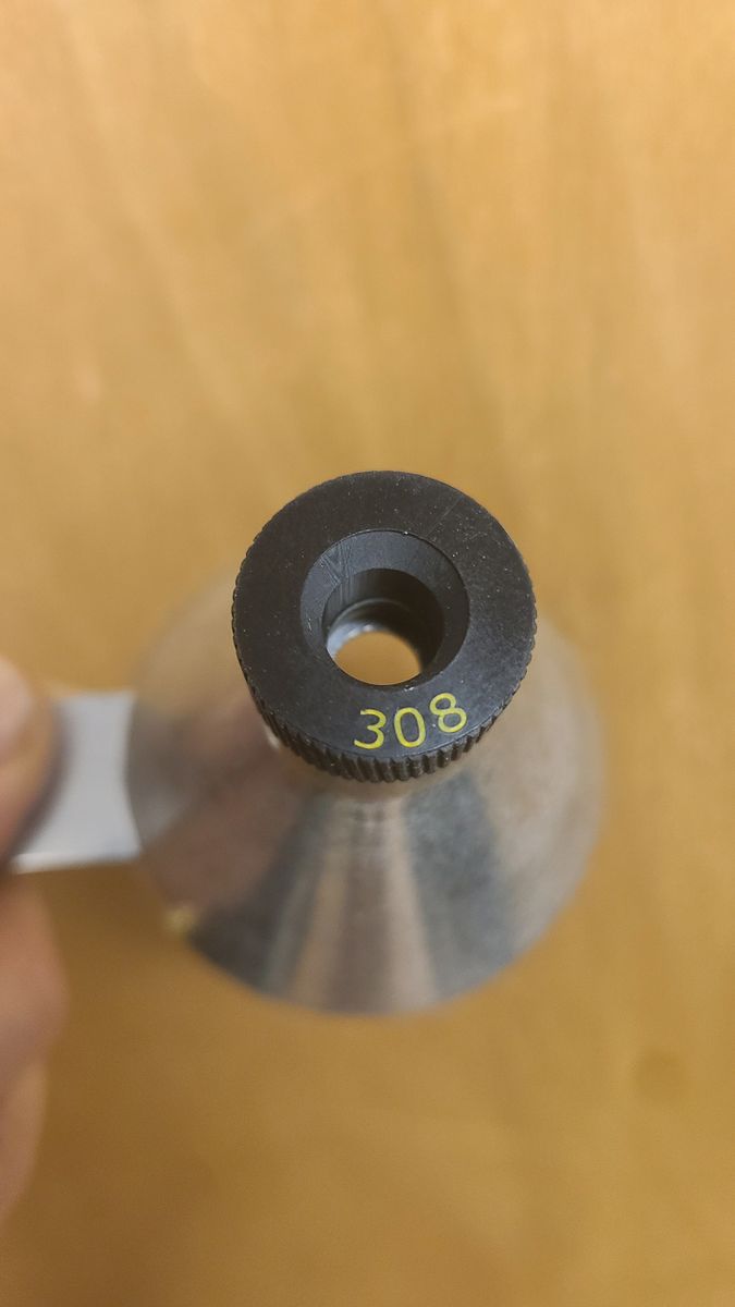 308 Cartridge adapter for Lyman Brass Smith Funnel
