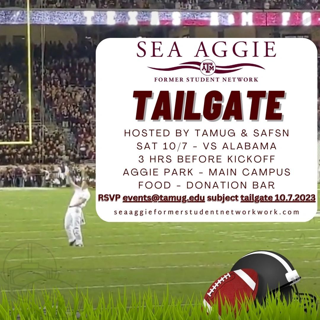 A&M V BAMA TAILGATE